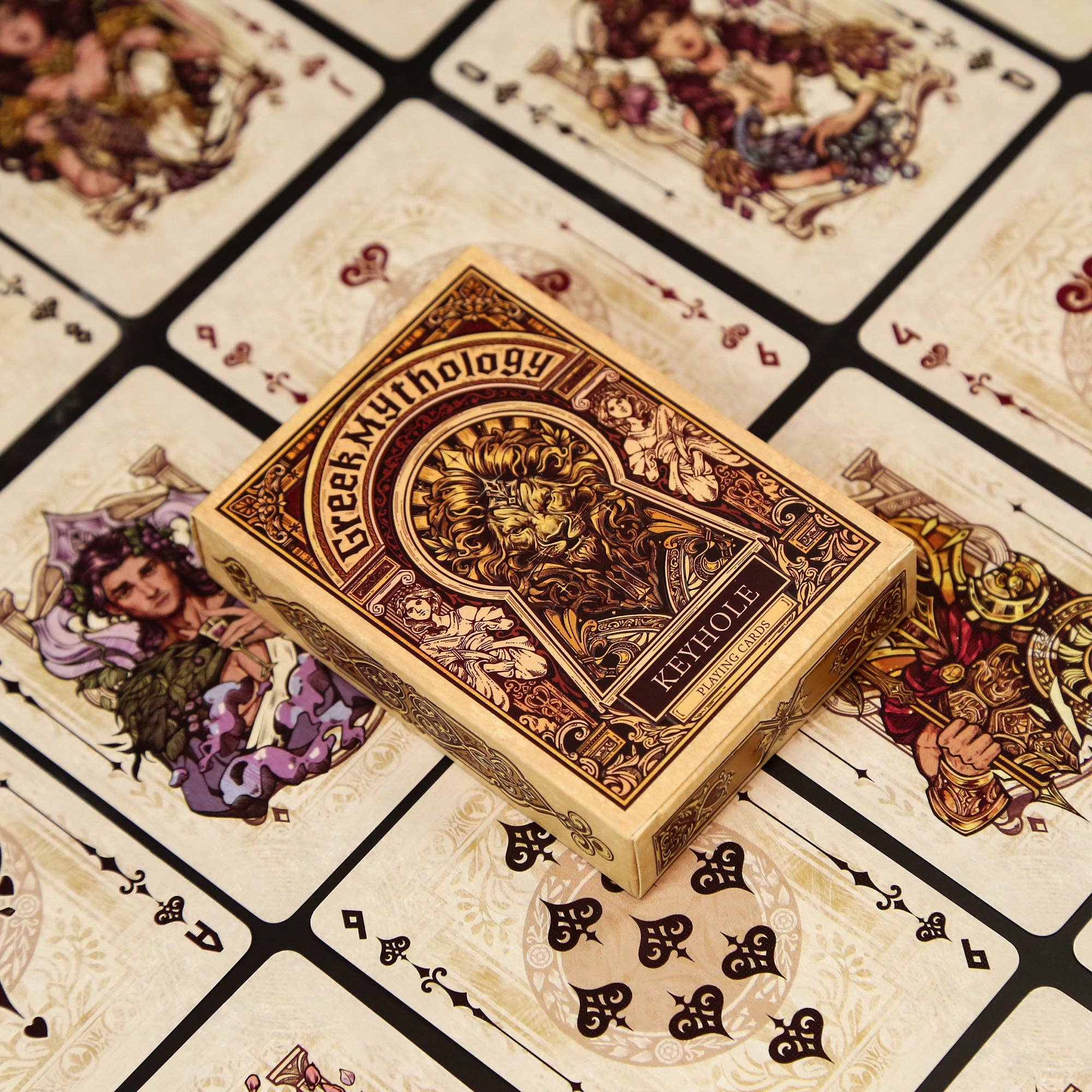 Greek Mythology Playing Cards - Silver Key Society - Keyhole Collectio ...